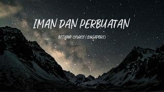Yakobus 2:17 Demikian juga halnya dengan iman: Jika iman itu tidak ...
