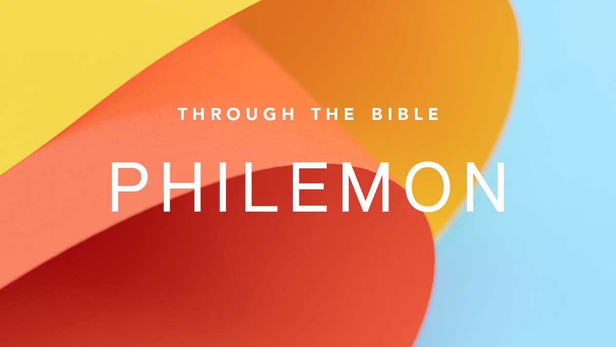 Philemon 1:1-21 (NIV) - Paul, a prisoner of Christ Jesus, a | YouVersion