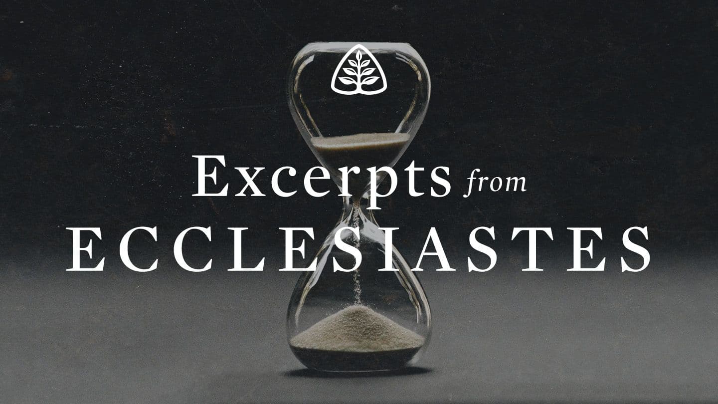 Ecclesiastes 1:9 What has been will be again, what has been done will ...
