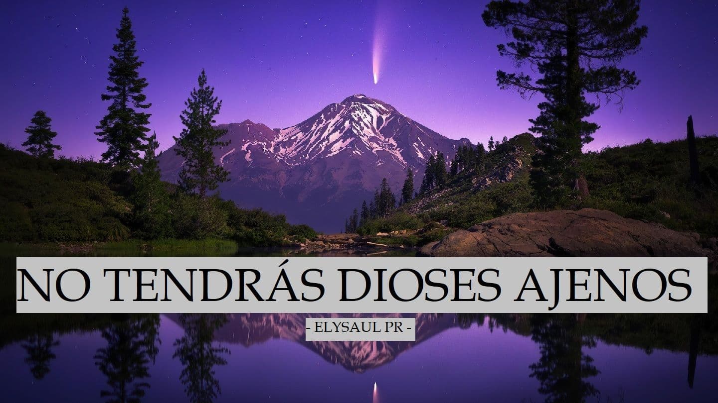 ÉXODO 20:3 (RVR1960) - No tendrás dioses ajenos delante de | YouVersion