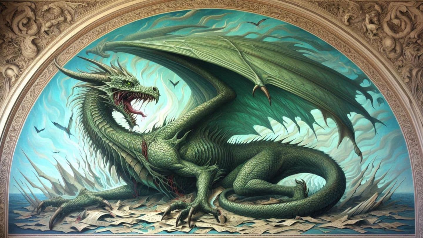 Revelation 12:9 (NIV) - The great dragon was hurled down—th | YouVersion
