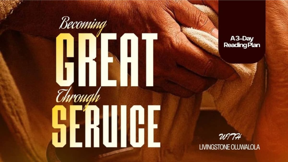 Becoming Great Through Service